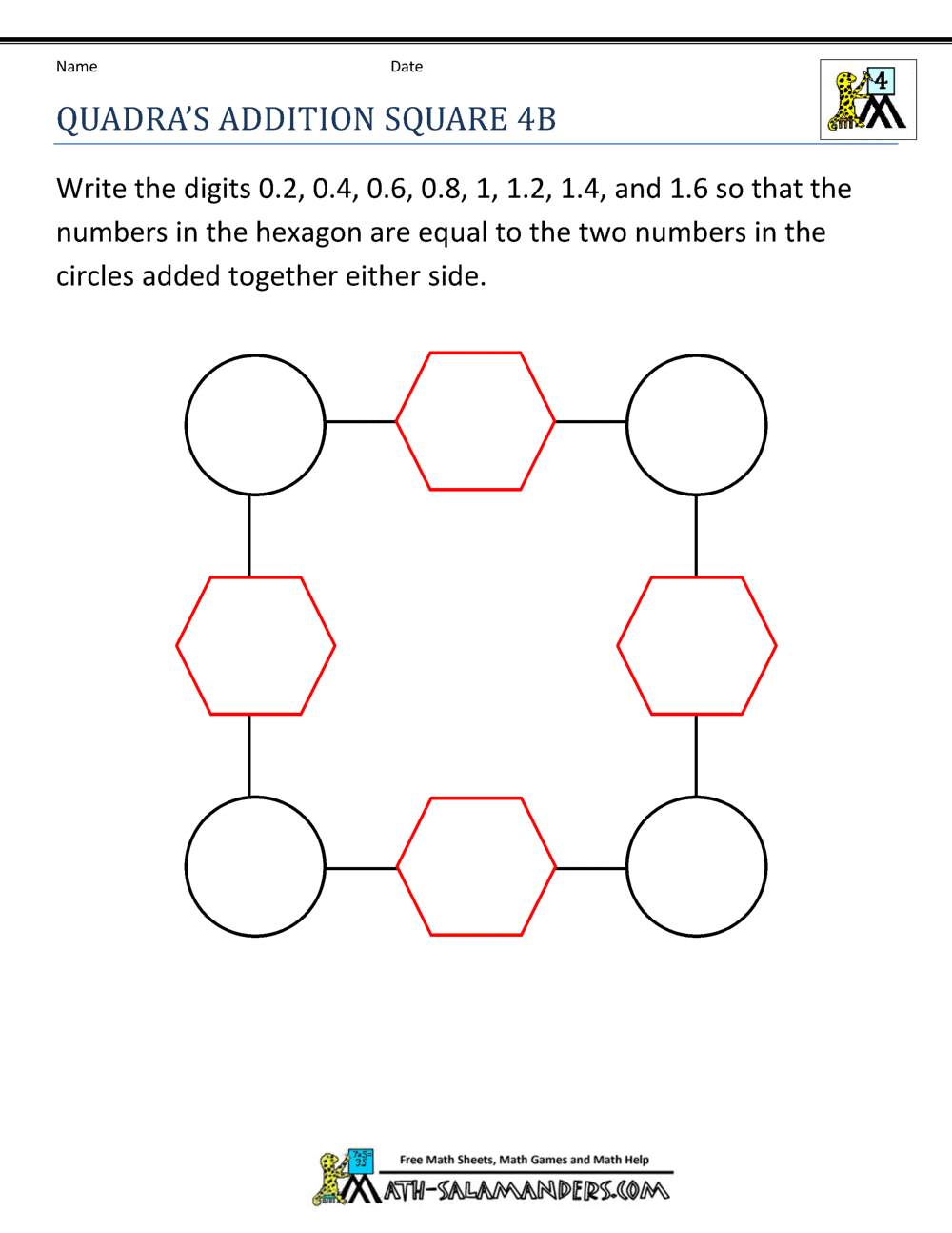 4th Grade Math Puzzles