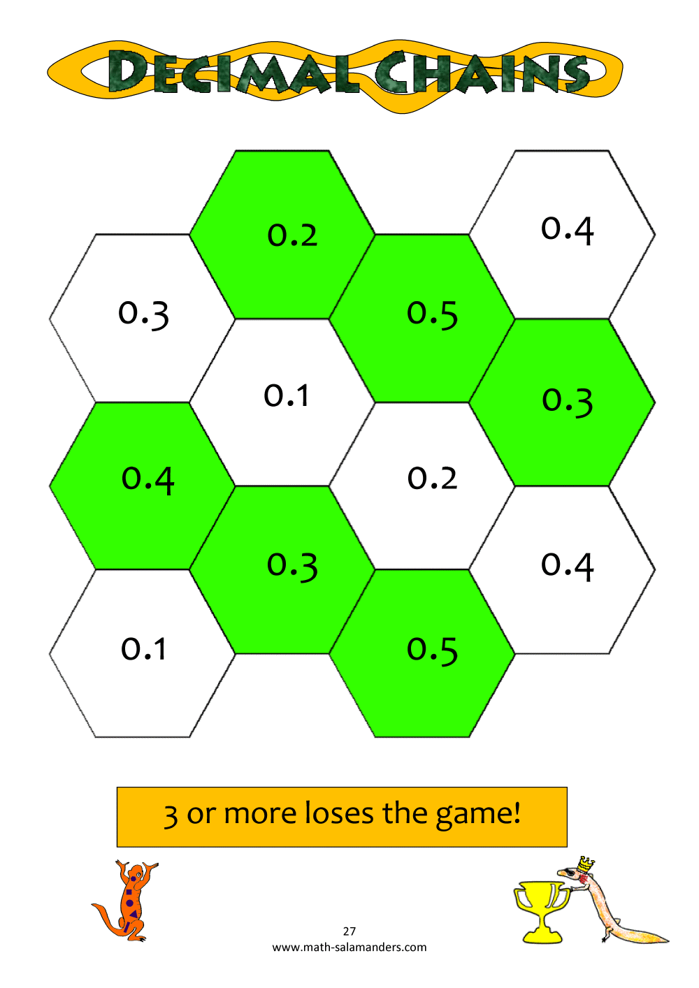 Year 5 Maths Games